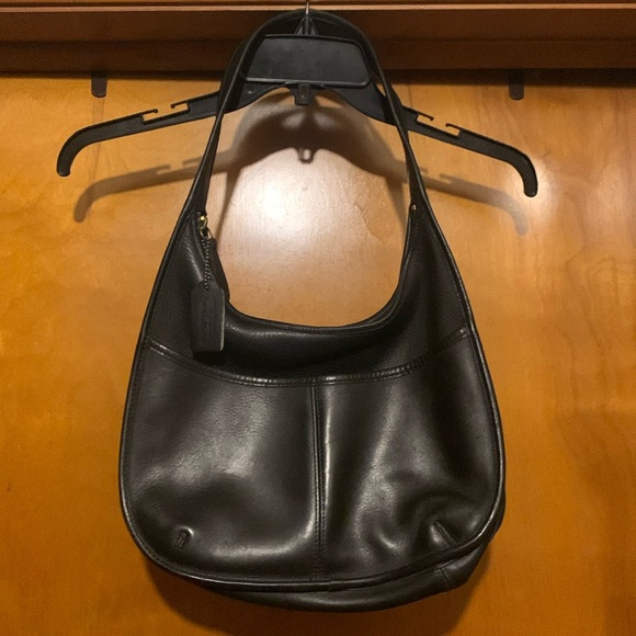 Coach | Bags | Coach Basic Black Leather Purse | Poshmark